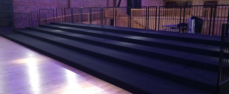 Event Stair Hire | Ideal for large stages