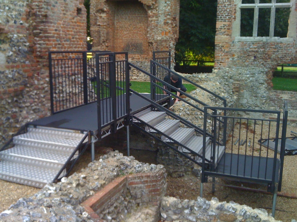 Event Stair Hire | Ideal for large stages