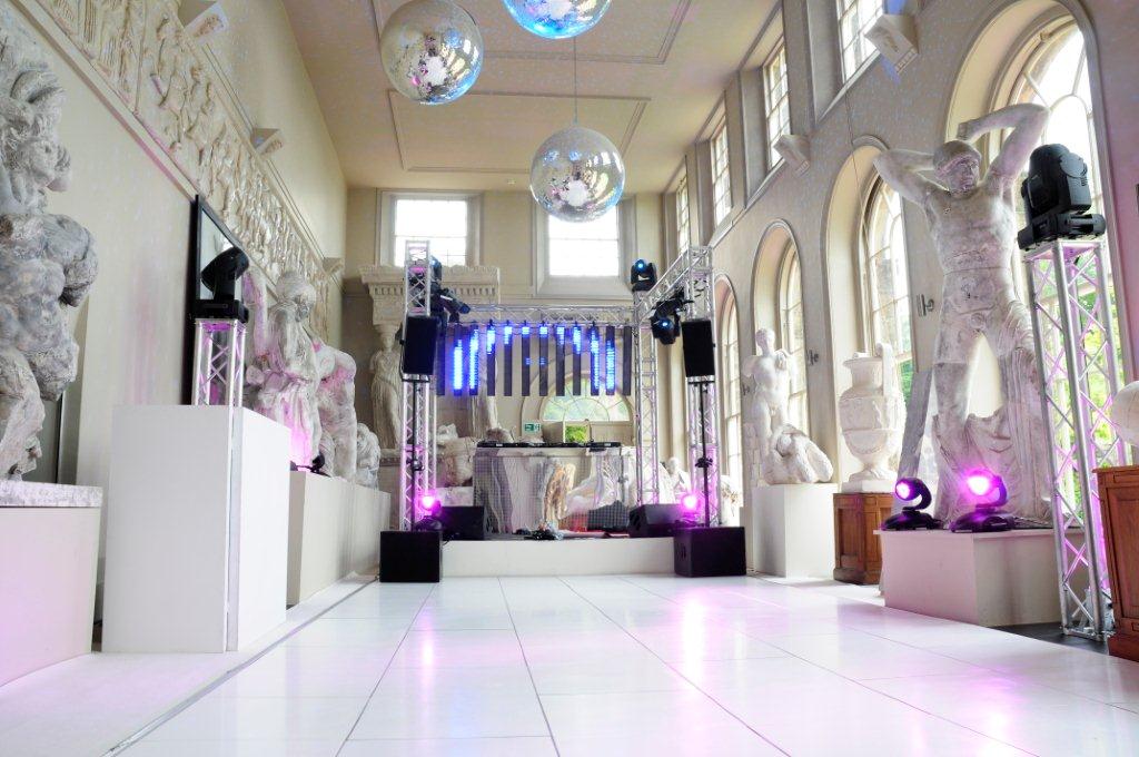 All White Dance Floor Hire | Dance Floor Rental